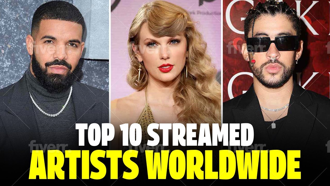 Music Top 10: Worlds Most Streamed Artists - YouTube
