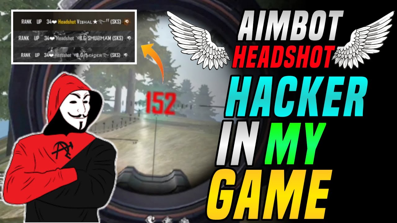 HACKER IN GAME | AIMBOT HEADSHOT HACKER | GRANDMASTER HACKER IN MY GAME ...