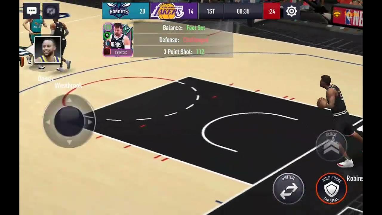 NBA Live Grand Arena - My 107 Vs. 115 Overall #season8 #nbalivemobilelord - YouTube