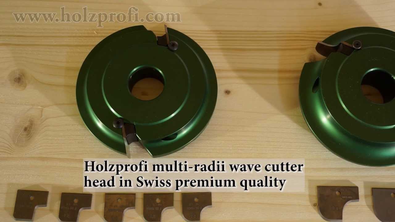 Convex radius cutter, roundover cutterhead FW39A for rounding and ...