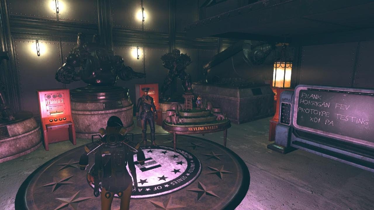 Enclave Nuclear Missile Silo Shelter + Frank Horrigan FEV Prototype ...