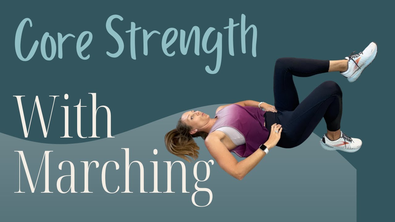 Marching: One of my favorite core exercises to regain strength - YouTube