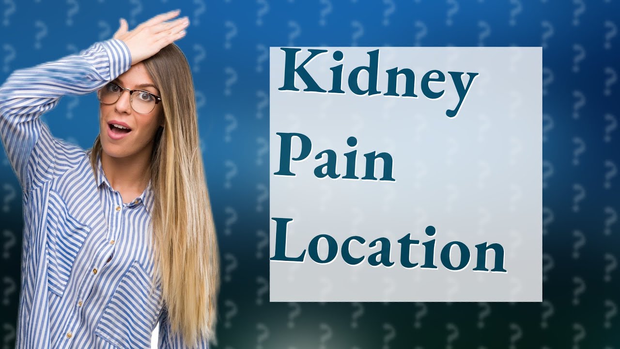 Where do you feel kidney pain? - YouTube