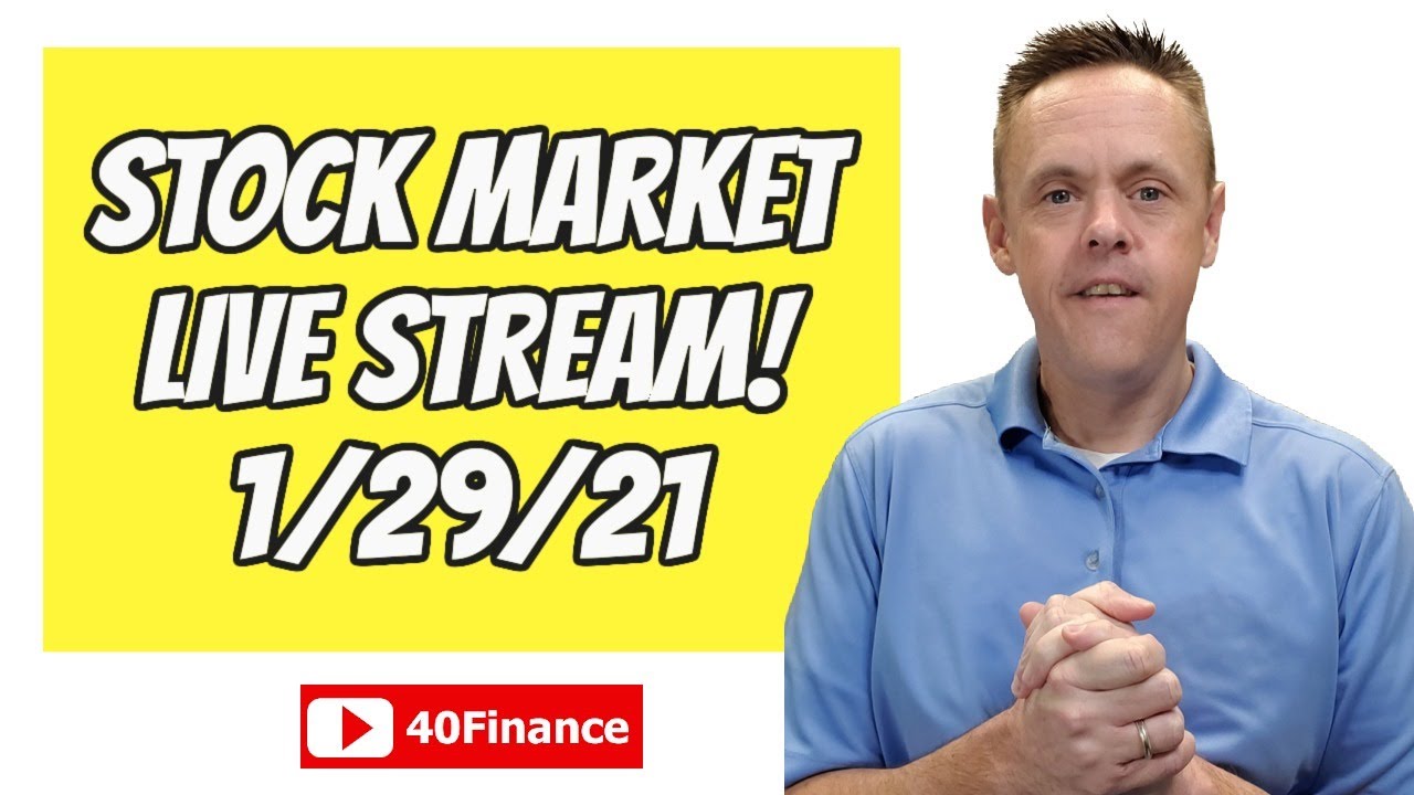 Stock Market Live Stream | News and Q&A for January 29, 2021 - YouTube