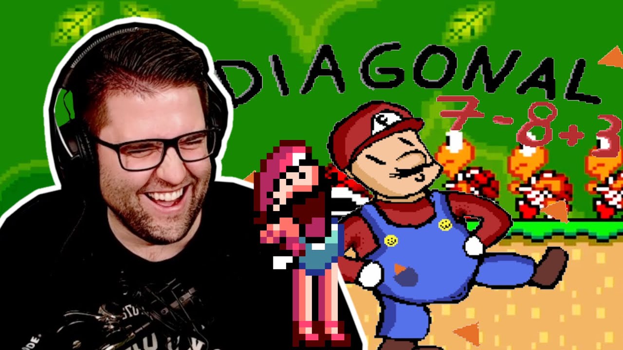 Diagonal Mario is the most tilted hack I've ever seen! (part 1) [Super ...