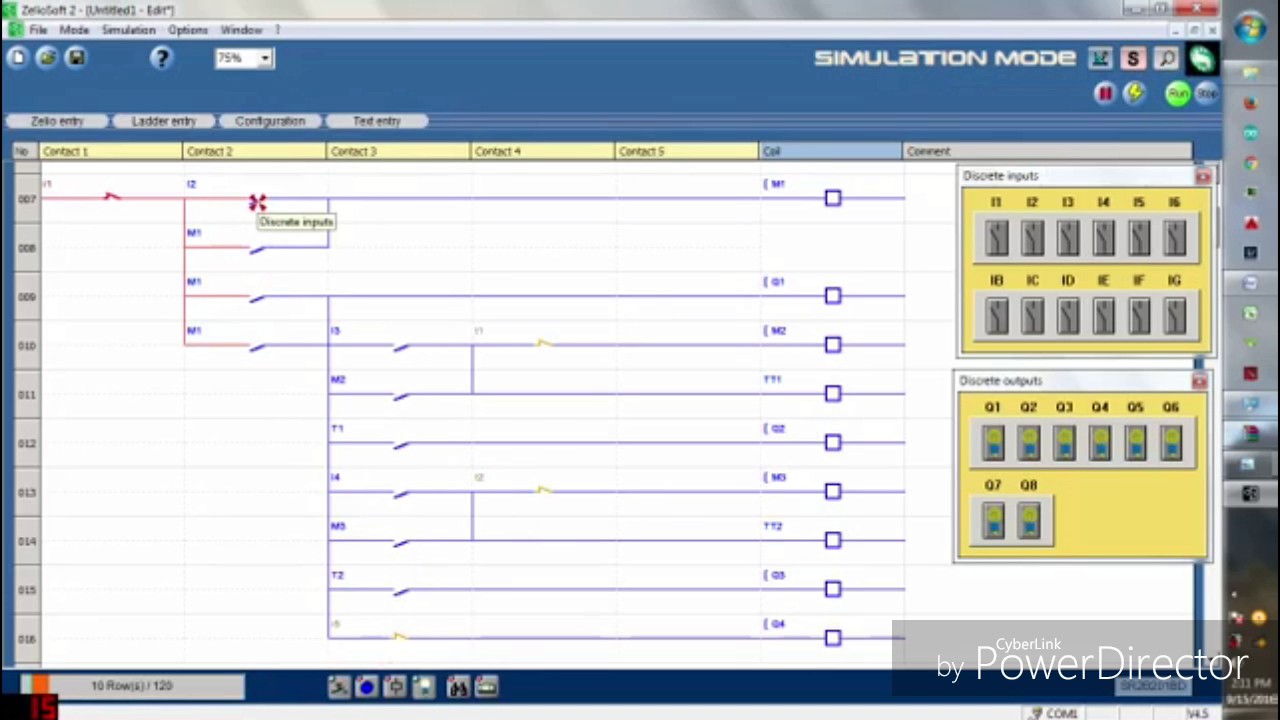 Zelio logic porogramming tutorial - YouTube