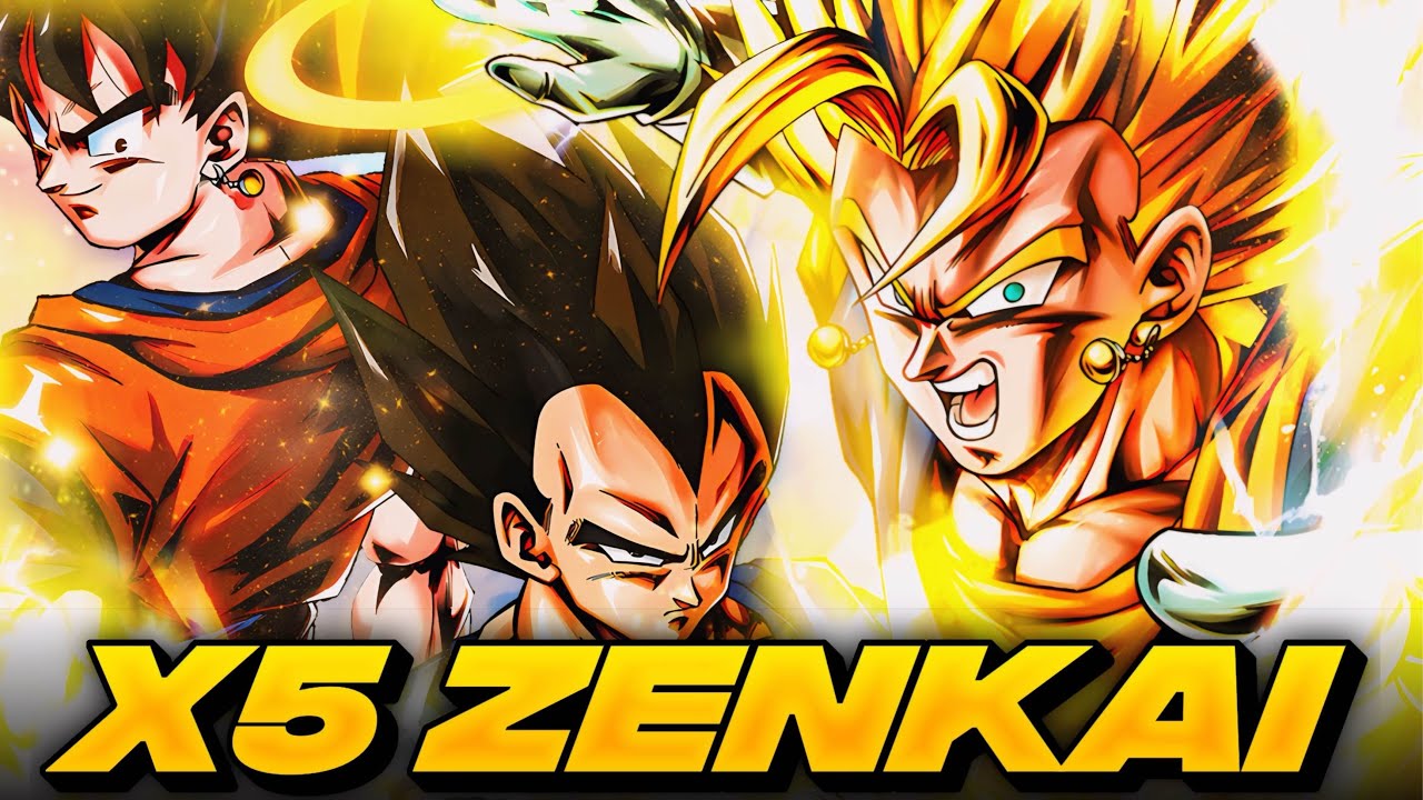 THIS IS SUPER VEGITO!!!! ZENKAI BUFF X5 WITH HIS NEW PLATINUM EQUIP ...
