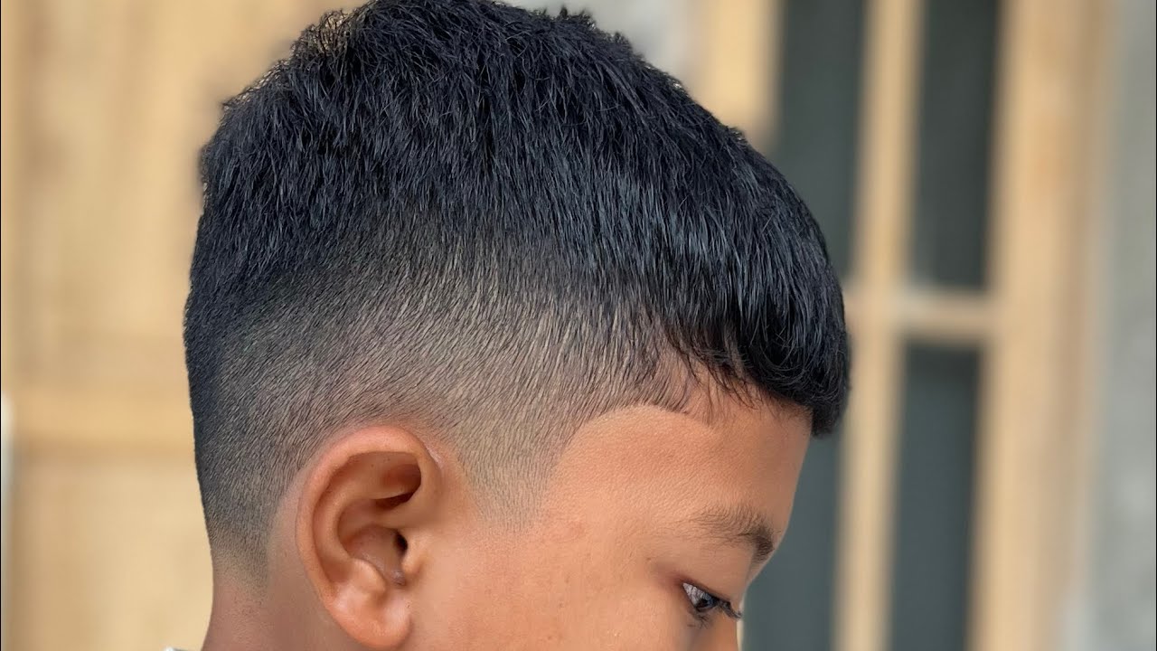 Cara cukur rambut rapi anak sekolah Tapak # 1 - YouTube