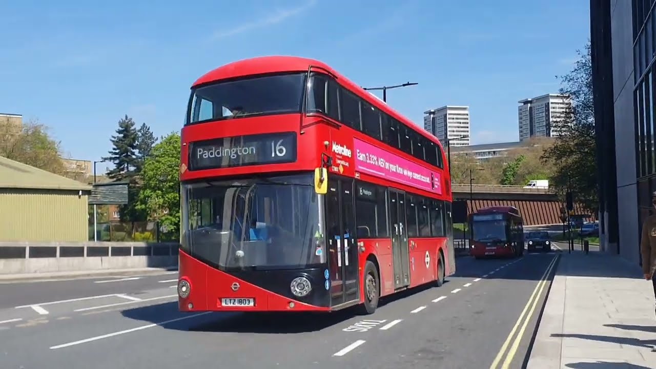 *FIRST DAY* The New Amended Route 16 ( Ex 332 ) Central London Bus ...
