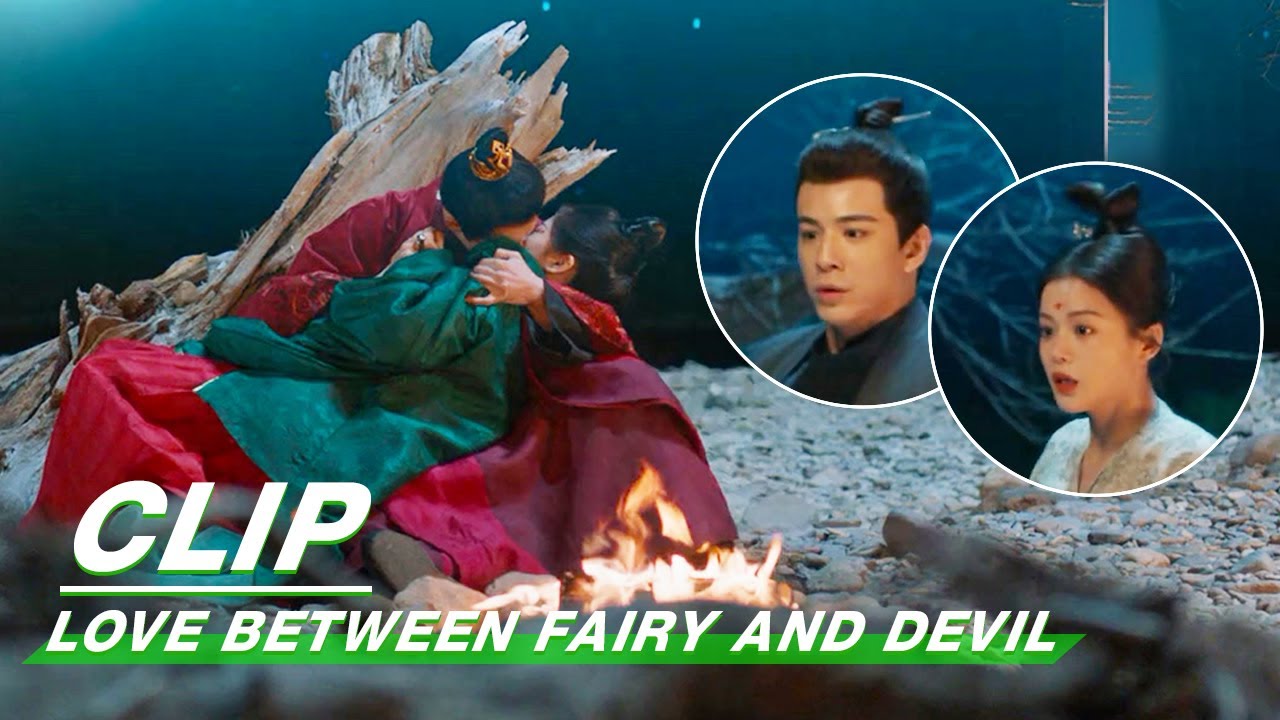 Orchid ＆ Qingcang's Kiss Was Interrupted | Love Between Fairy and Devil ...