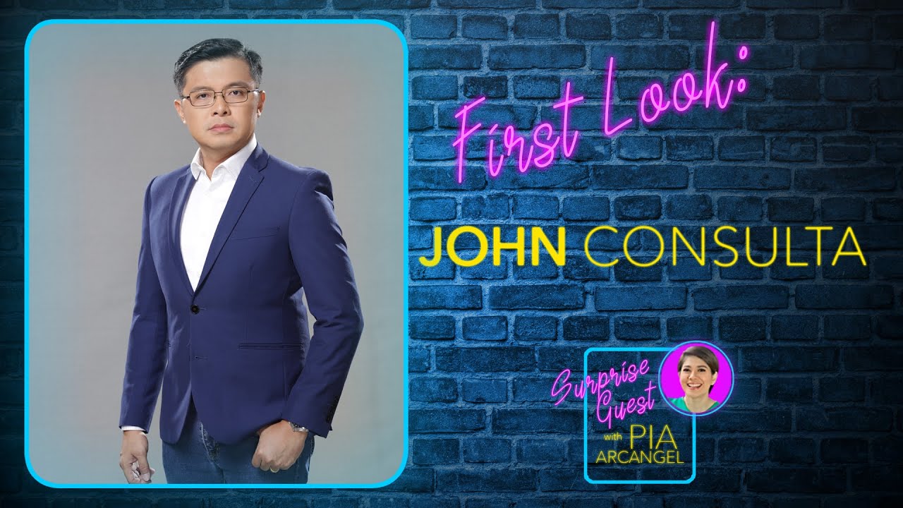 First Look - John Consulta | Surprise Guest with Pia Arcangel - YouTube