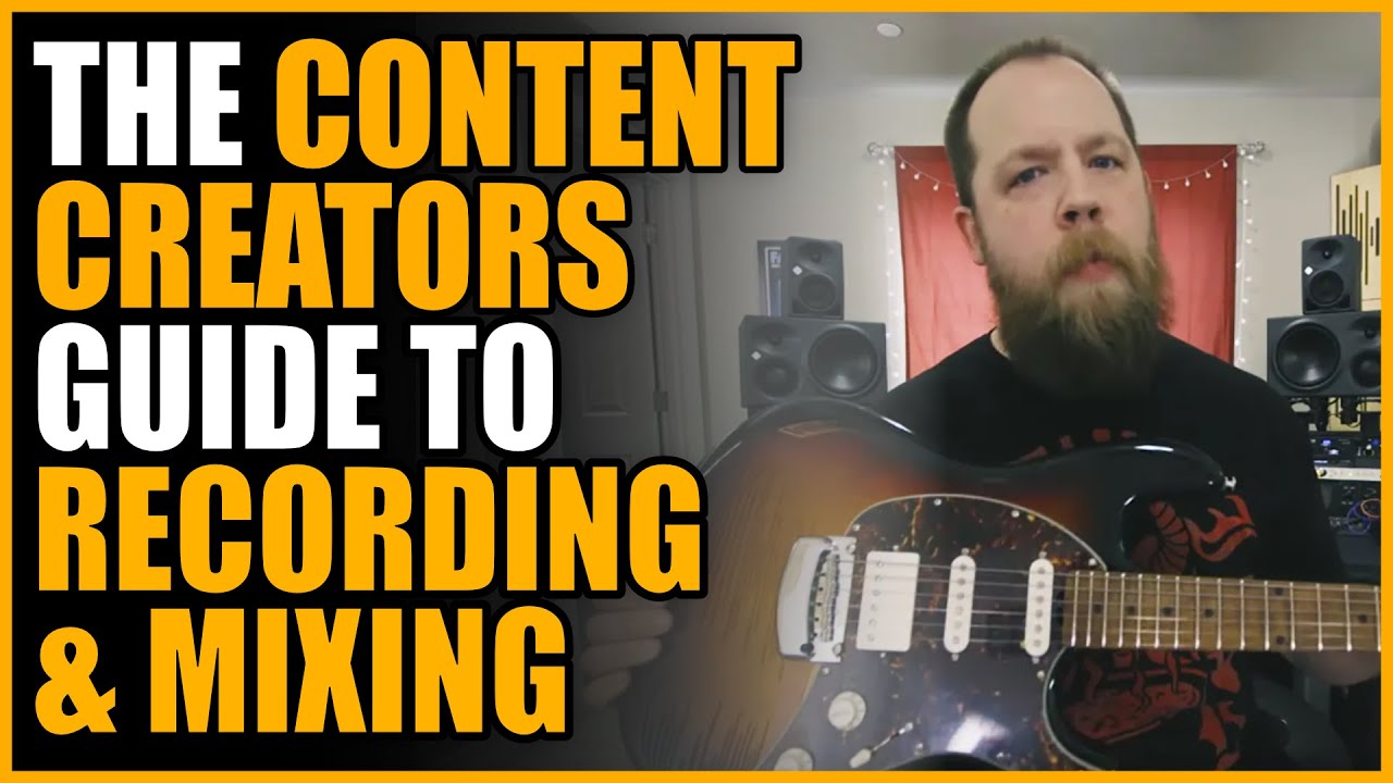 The Content Creator's Guide To Recording & Mixing with Ryan 'Fluff ...