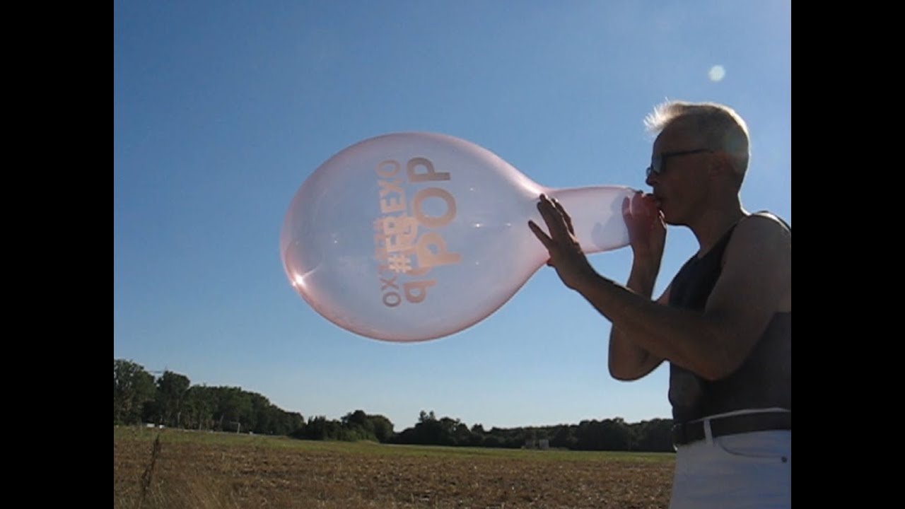 balloon blow to pop – Belbal 14“ - YouTube