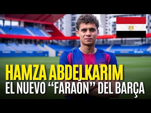 🇪🇬 ¡YA ESTÁ AQUÍ! Hamza Abdelkarim, el nuevo GOL del Barça Atlètic 🔵🔴