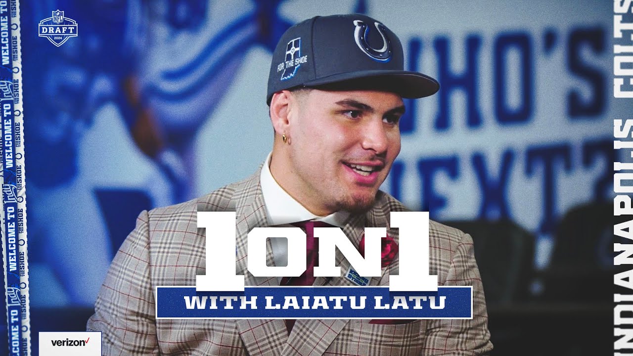 2024 Draft | Laiatu Latu One-On-One Interview - YouTube