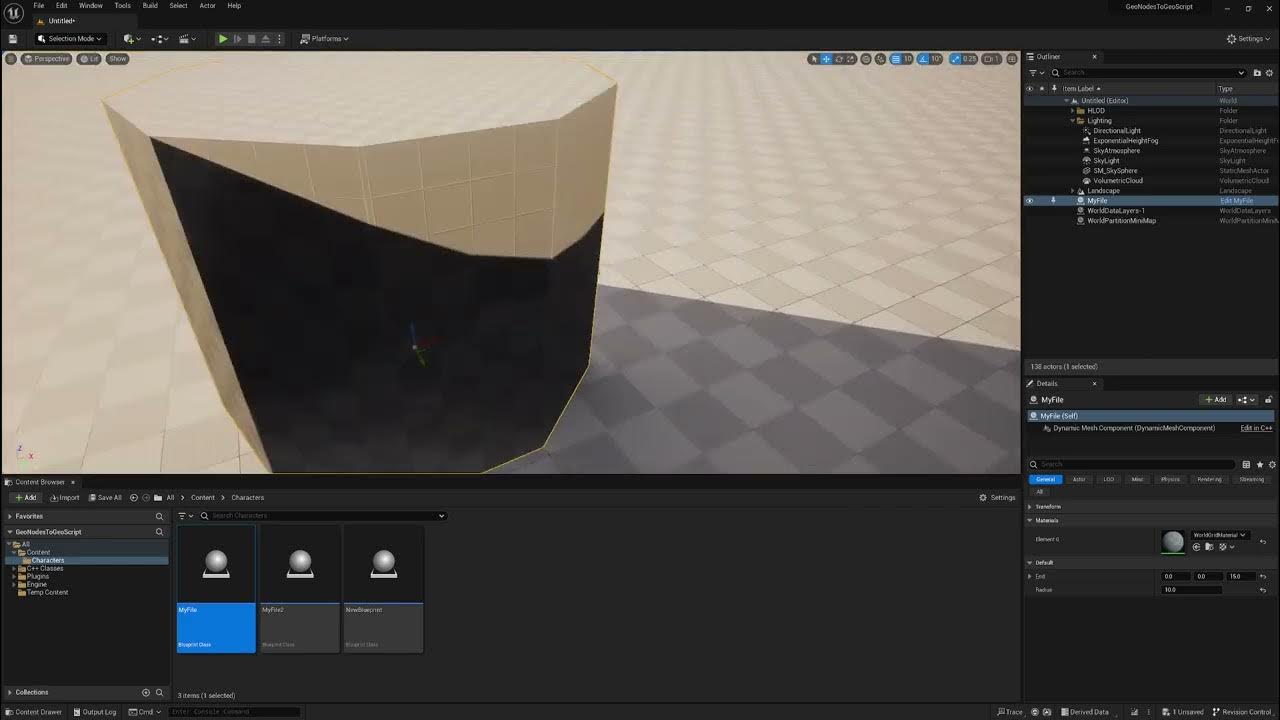Blender Unleashed: Making of an Addon to translate Geometry Nodes to Unreal's Geometry Script ...