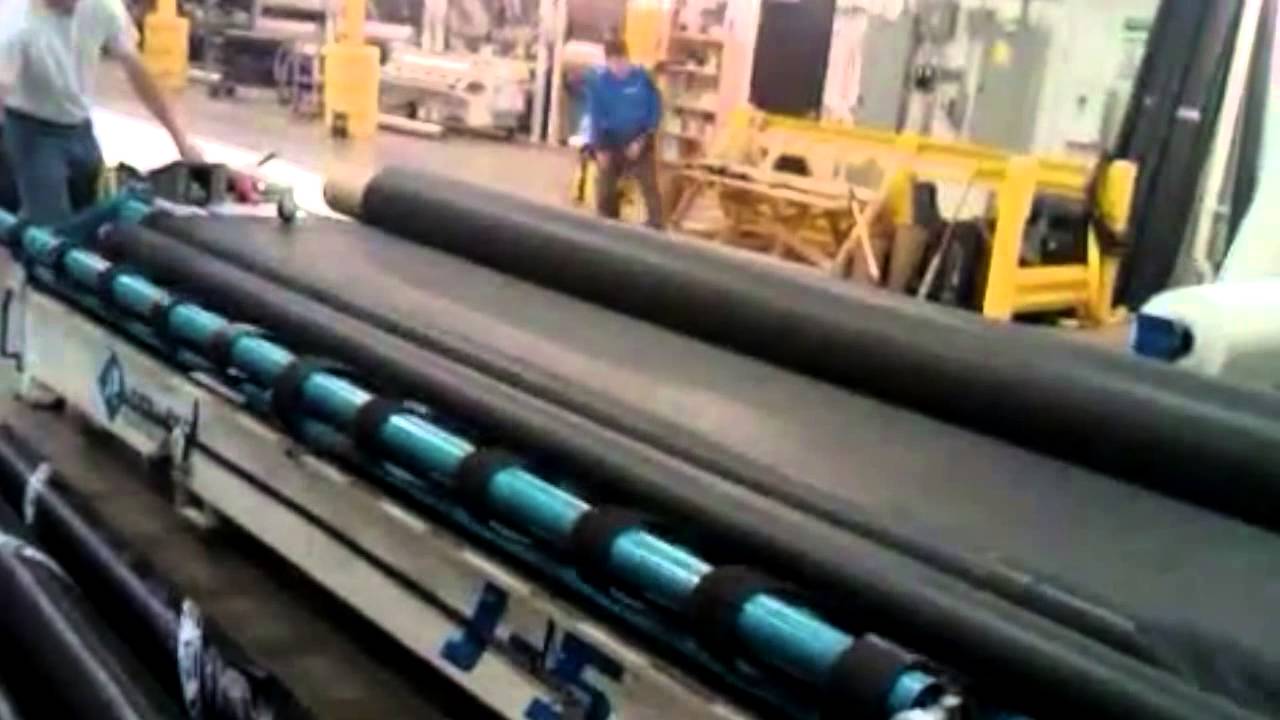 EPDM Cutting Machine - ACCU-CUT - 1-800-222-8288 - YouTube