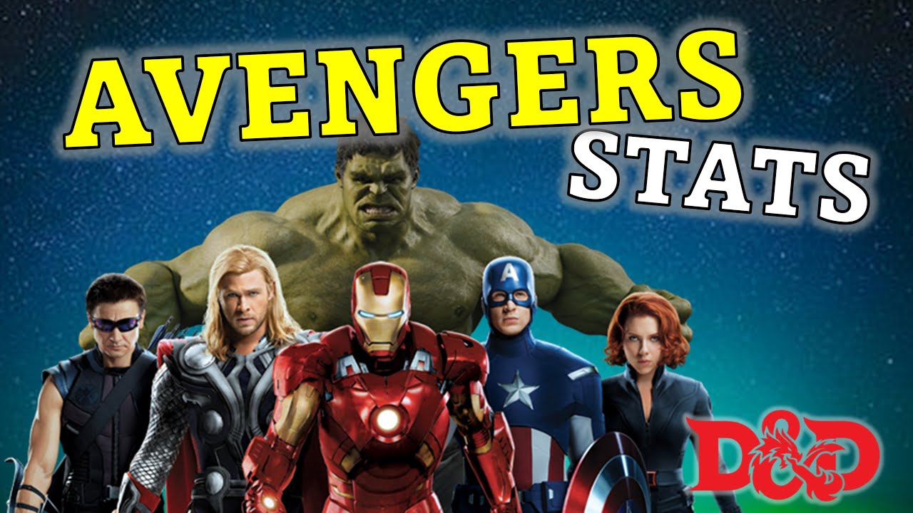 I made the Avengers in D&D! - YouTube