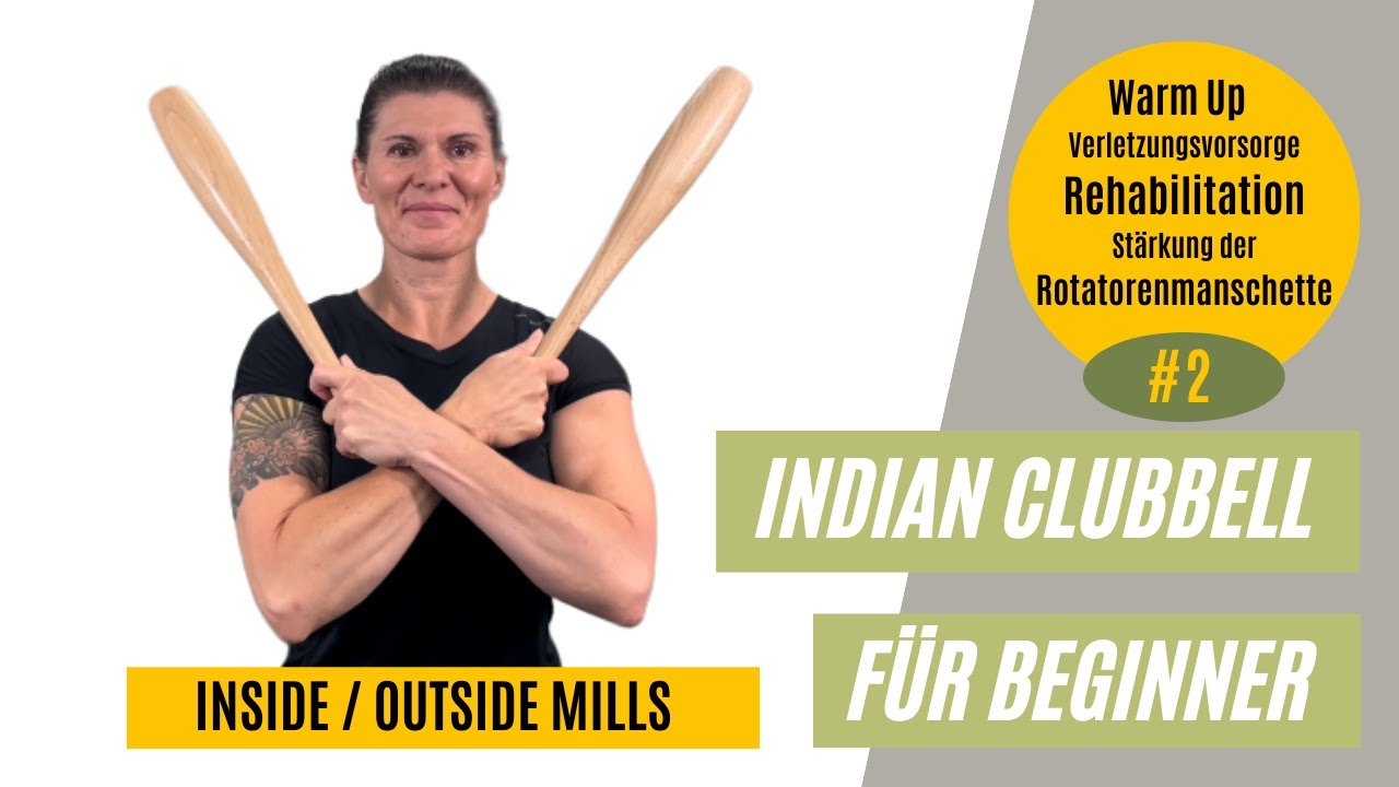 Indian Clubbell: Inside - Outside Mills - Handwechsel - YouTube