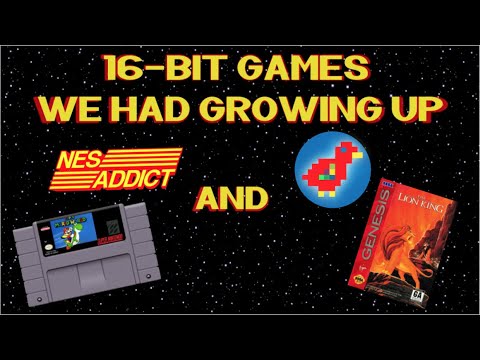 16- Bit Games we grew up with featuring Retro Bird | NES ADDICT - YouTube