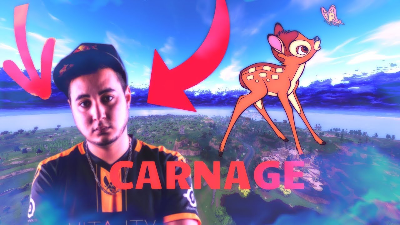 CARNAGE à la GOTAGA !!!!! sur Fortnite Battle Royale - YouTube