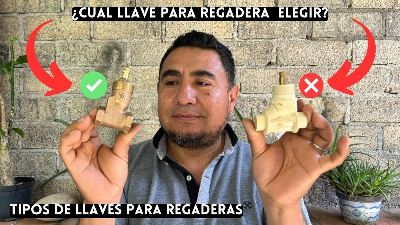 Tipos de llaves para regadera ¿Cuál elegir? - YouTube