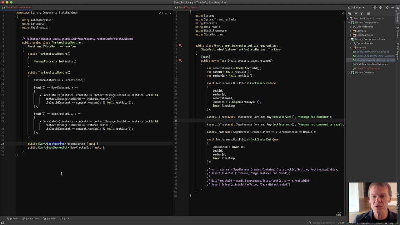 MassTransit Season 2 - Composite State Machine Events - YouTube