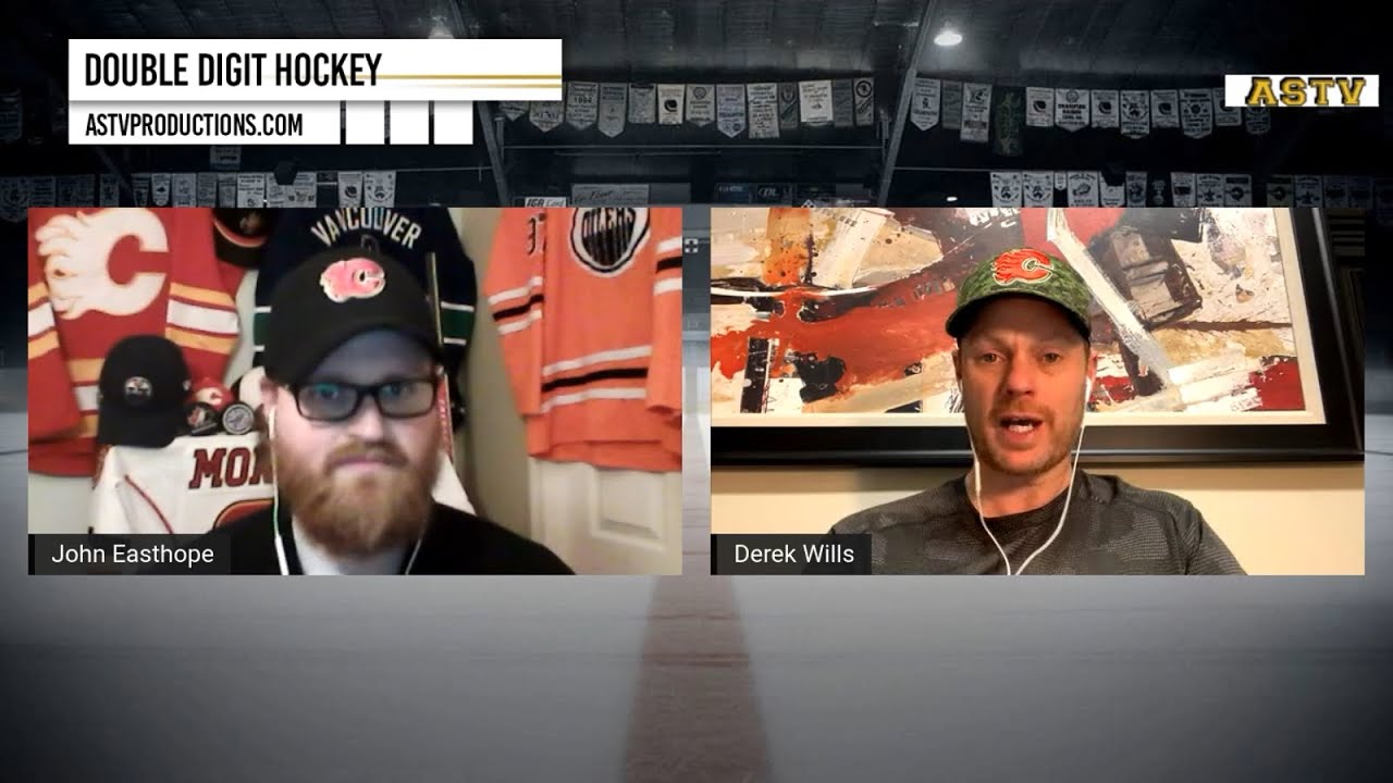 Host John Easthope is joined by radio voice of the Calgary Flames Derek ...