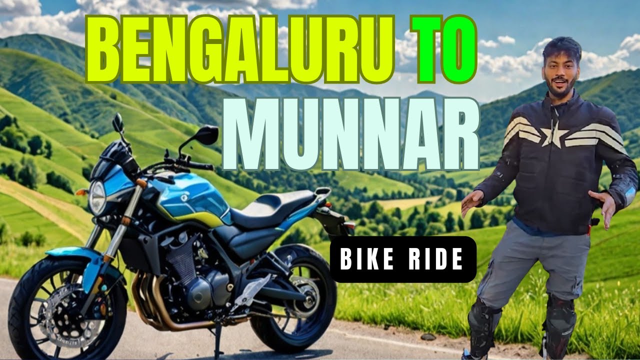 Bangalore to Munnar Bike Ride and Buying my new Drone for YouTube ...
