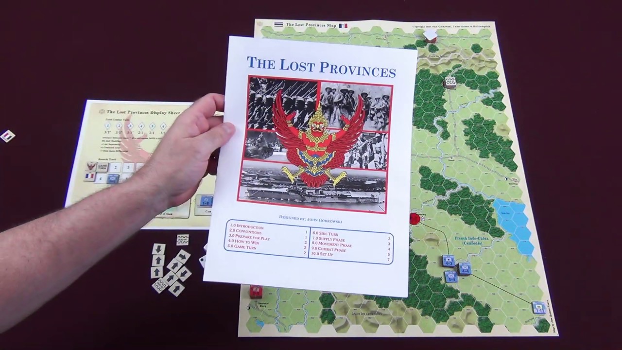 The Lost Provinces from Hollandspiele Review - YouTube