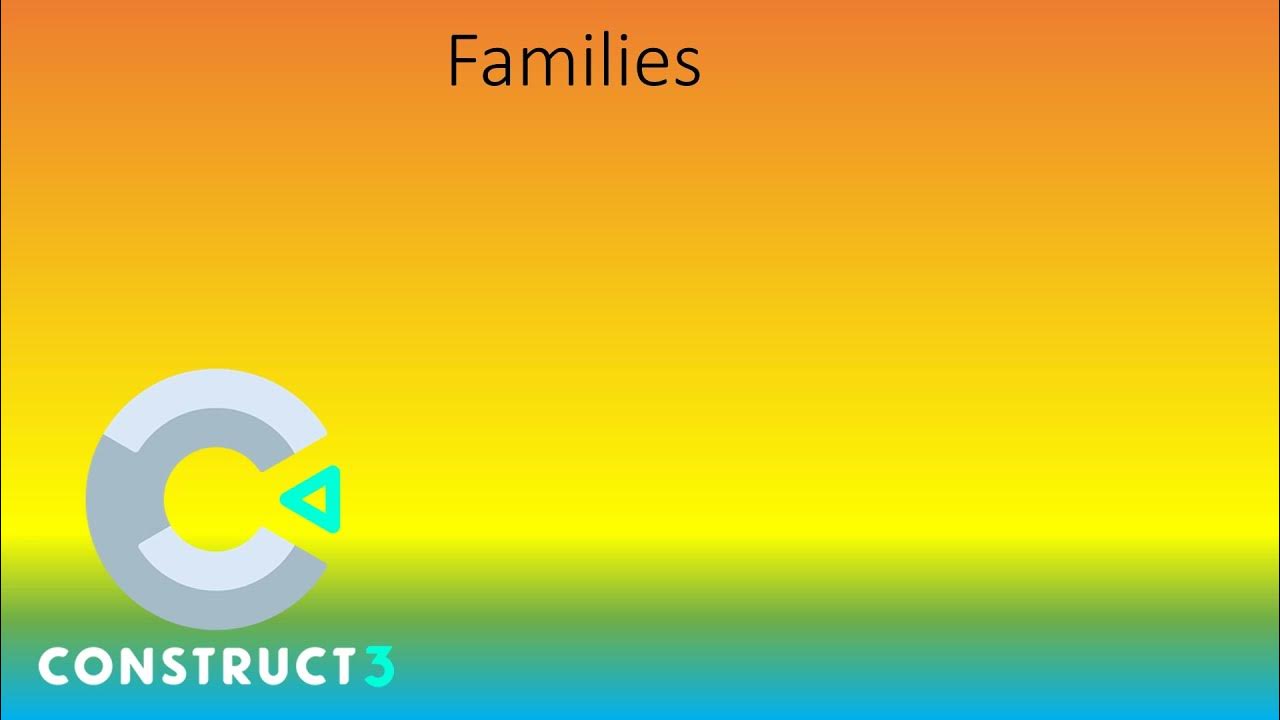 Construct 3 tutorial part 39 (Families) - YouTube