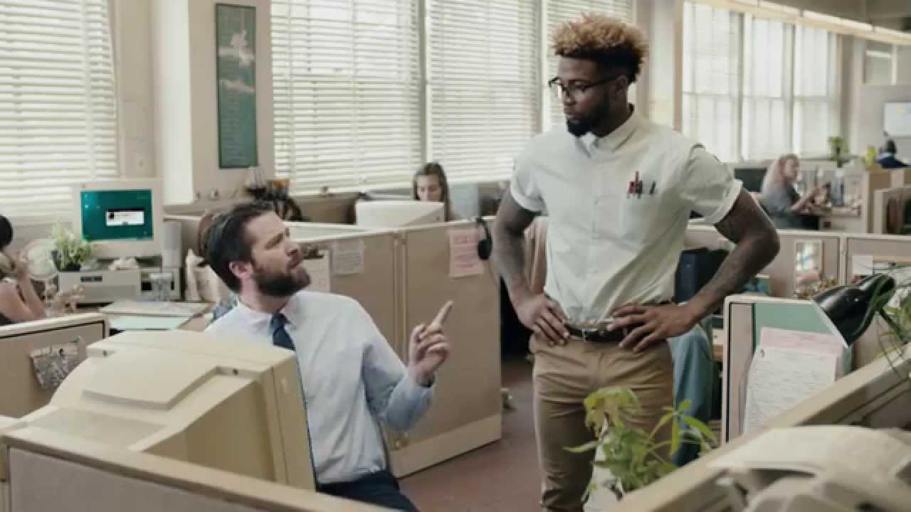 The I T Guy That Is Definitely Not Odell Beckham Jr Fathead Commercial ...