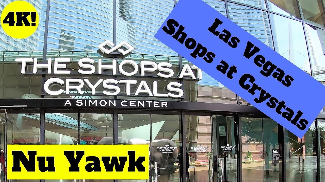 Las Vegas video tour of the Shops at Crystals 4K - YouTube