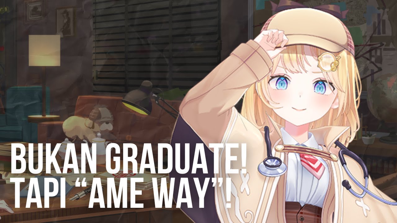 Bukan Graduate! Tapi Ame Way! Amelia Watson Hentikan Aktifitas ...