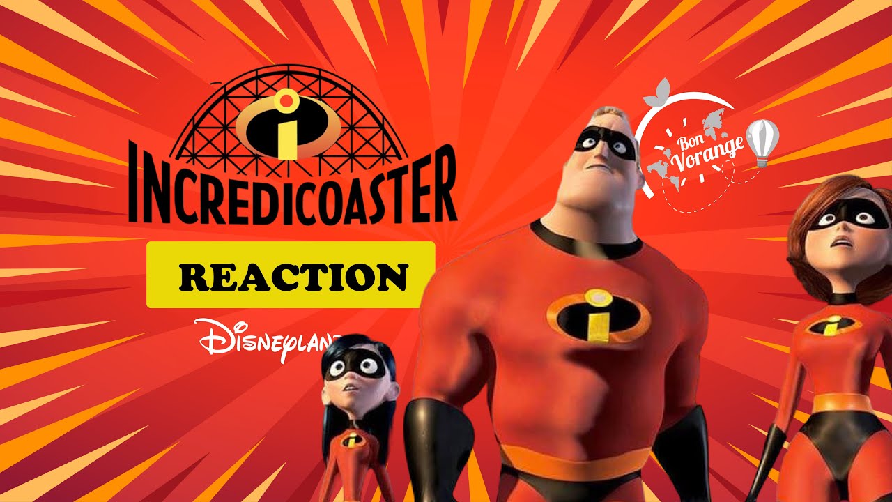 Incredicoaster Disney California Adventure The Incredibles Roller ...
