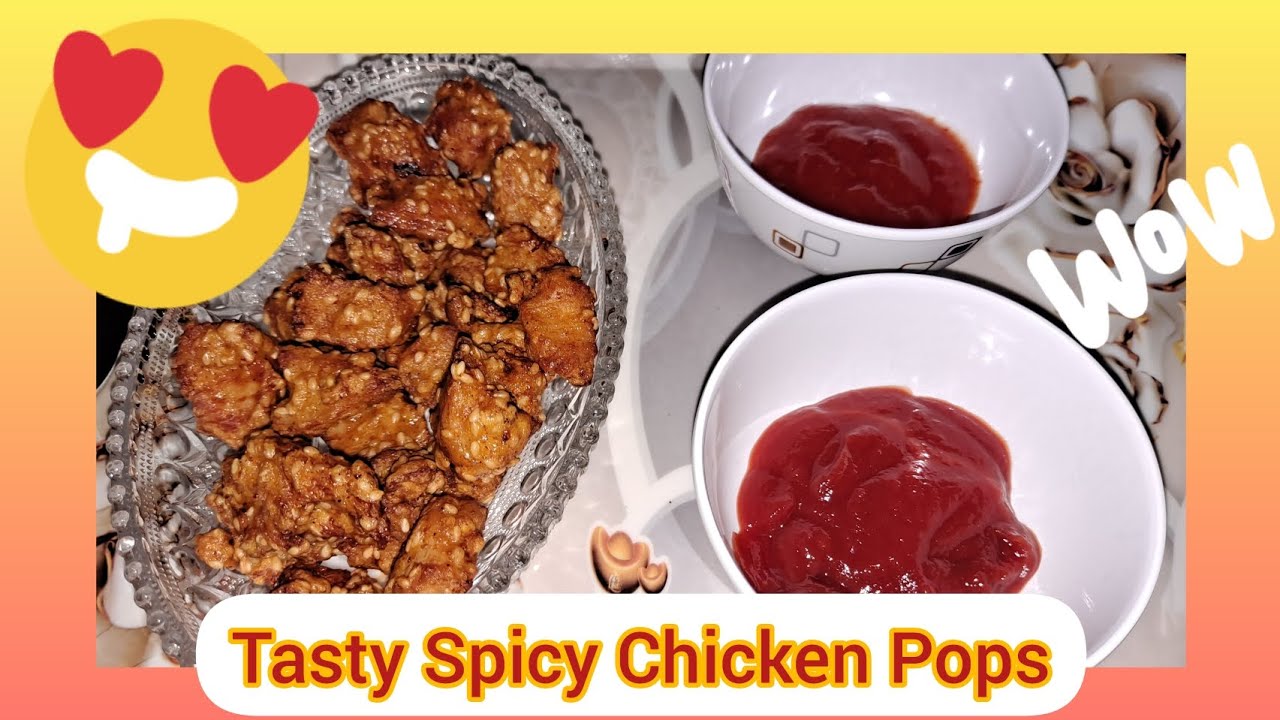 Tasty Spicy Chicken Pops Recipe 🤤🍢| Easy &Quick Recipe 😍| Minahil's ...