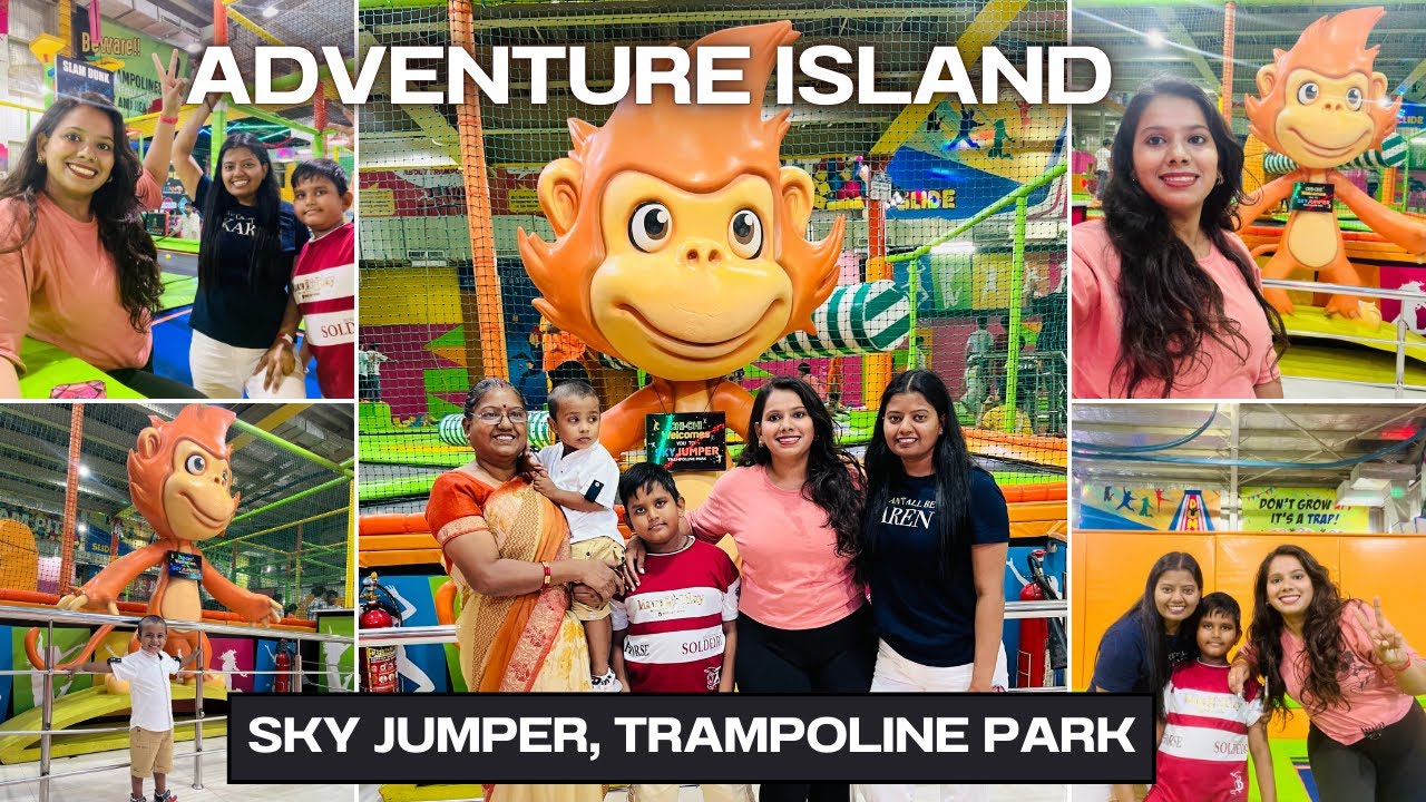 Kids Day Out at Sky Jumper Trampoline Park, Metro Walk Rohini ...
