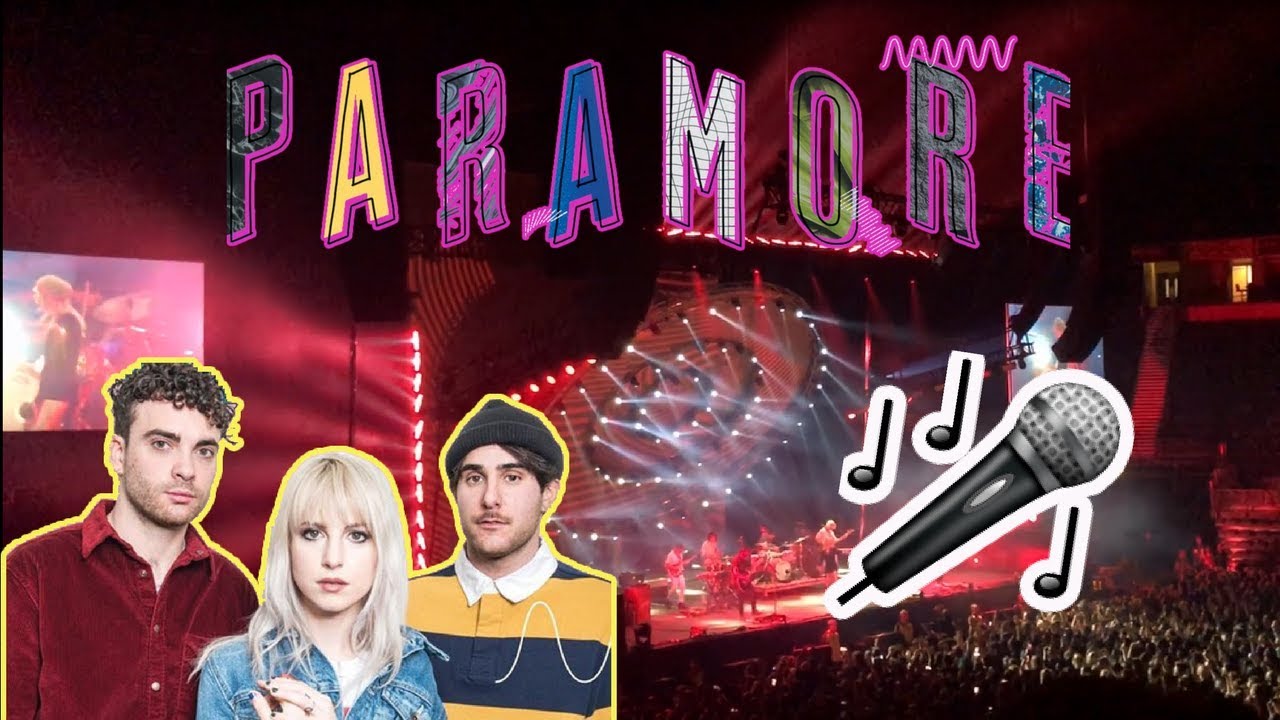 PARAMORE CONCERT, MANCHESTER ARENA || 19/01/2018 - YouTube
