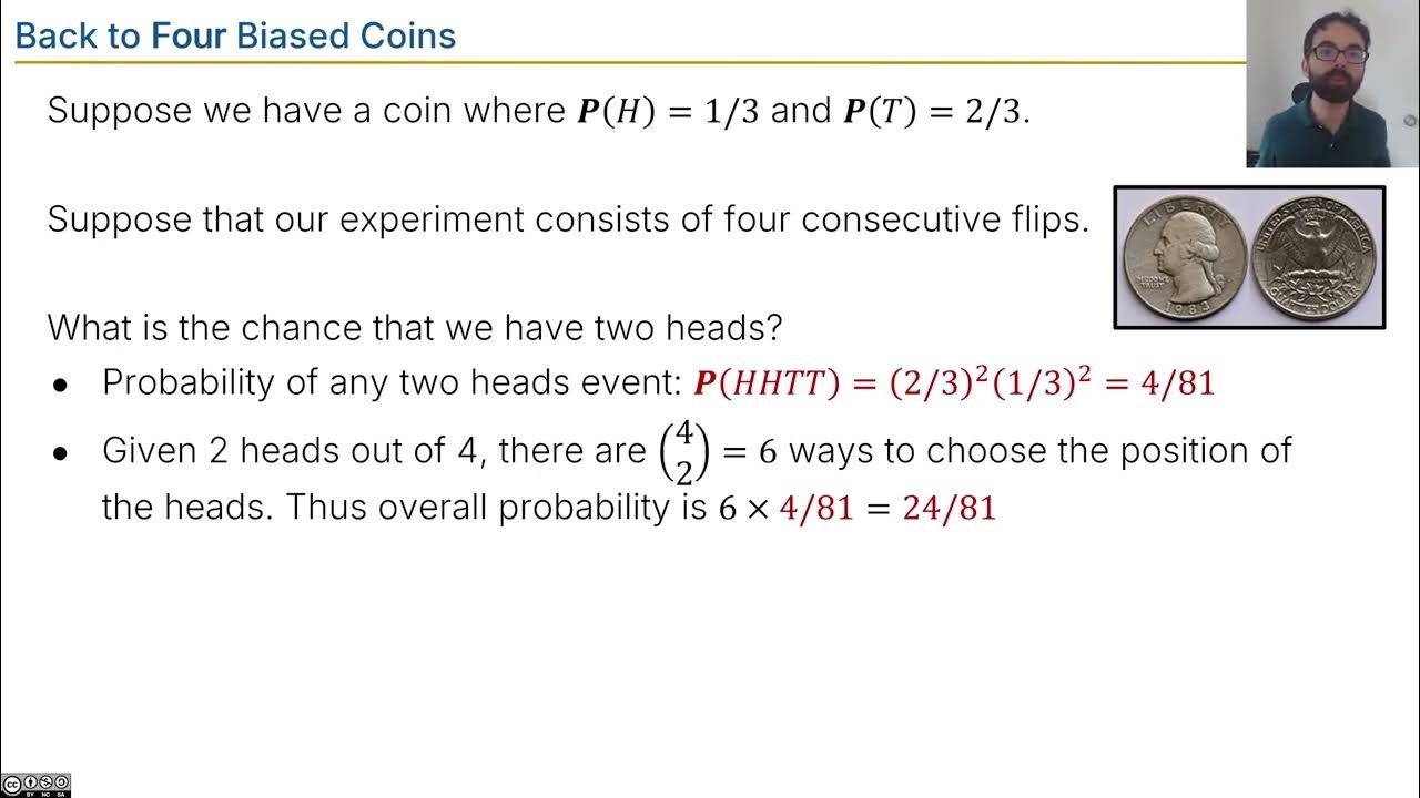 [CS70 Fa24 Lecture 15, Video 4] - Sixteen Biased Coins - YouTube