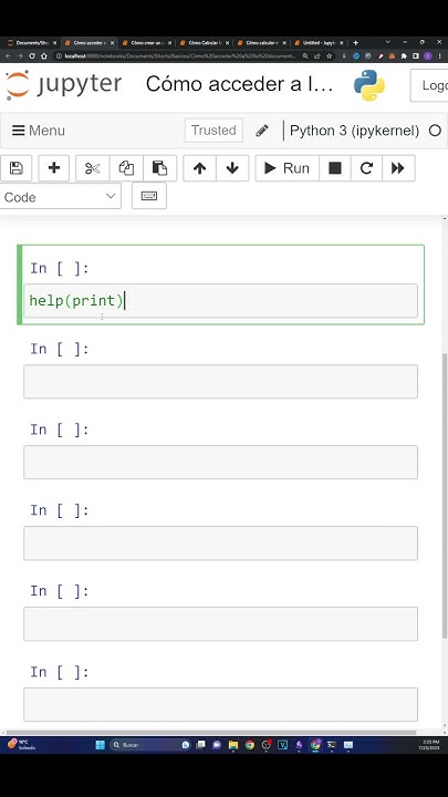 ¿Cómo acceder a la documentación de funciones integradas en Python? - YouTube