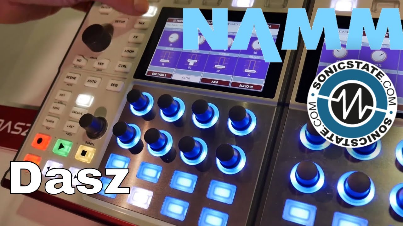 NAMM 2018 Dasz Alex Multitrack Music Production System - YouTube