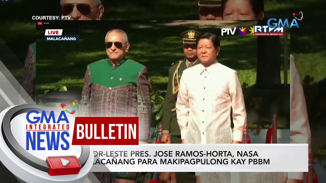 Timor-Leste Pres. José Ramos-Horta, nasa Malacañang... | GMA Integrated ...