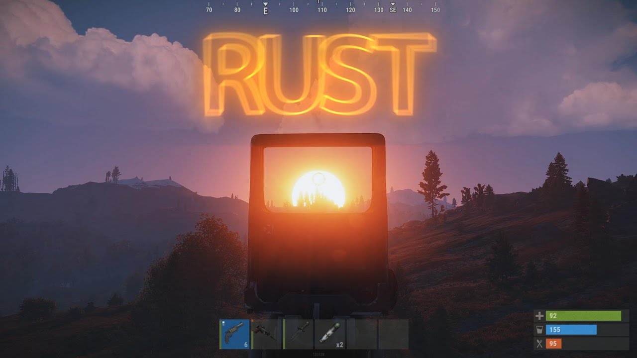 rust high caliber looking majestic - YouTube