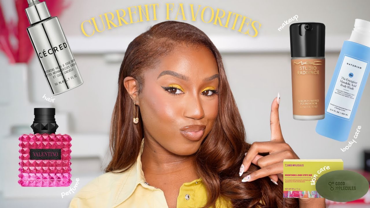 my current favorites | hair, skincare, body care, perfume & makeup ...