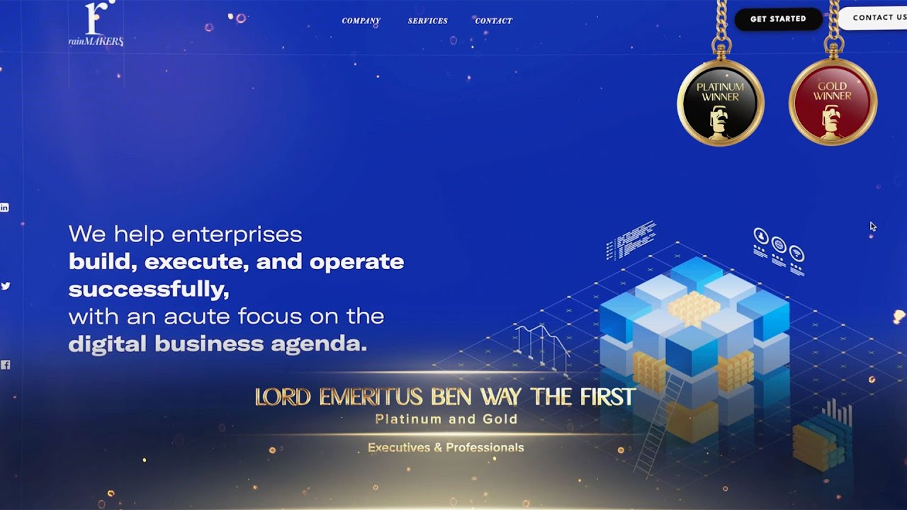 Lord Emeritus Ben Way the First - 2023 TITAN Business Awards: Season 1 ...