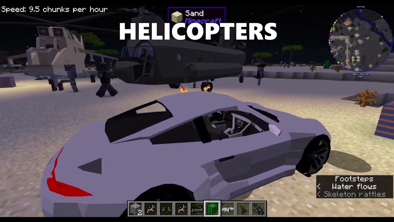 Minecraft Planes and Helicopters (Flan's Mod) - YouTube