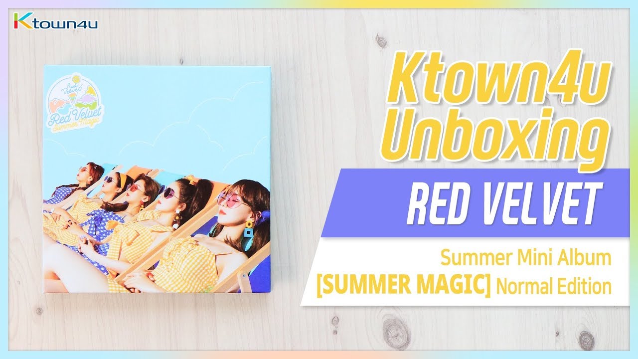 [Ktown4u Unboxing] RED VELVET - Summer Mini [SUMMER MAGIC] 레드벨벳 써머매직 ...