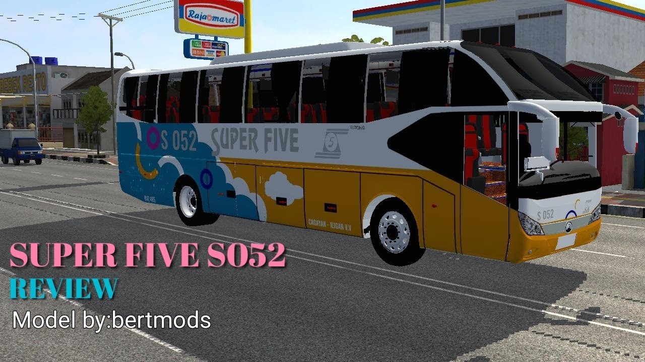 (BUSSID GAMEPLAY) YUTONG SUPER FIVE S052 - YouTube