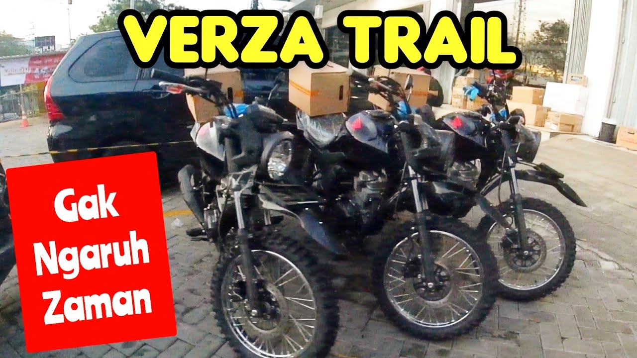 Honda CB 150 Verza Trail Custom , Khusus Corporate - YouTube