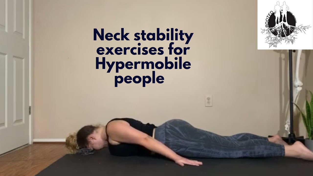 NECK STABILITY EXERCISES - YouTube